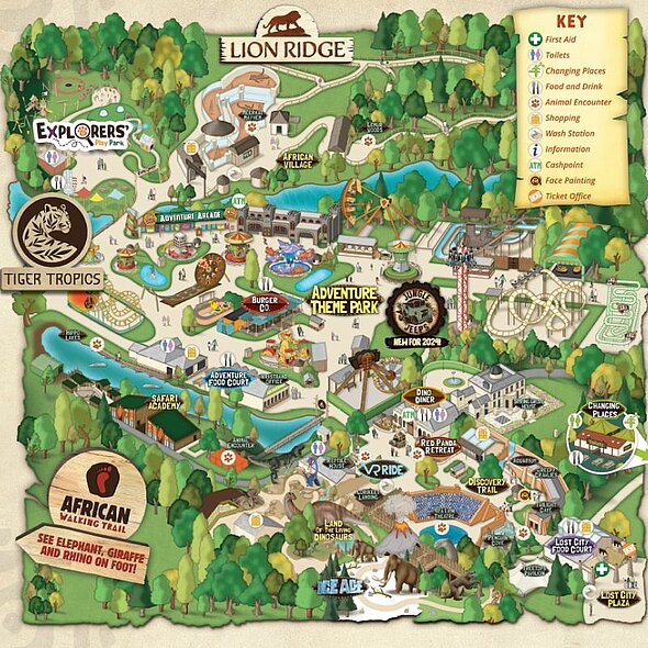 West Midlands Safari Park | Park Info